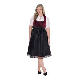 Ulla Popken Kleid in weinrot | Gr.: 44 - Normalgr&ouml;&szlig;e