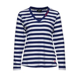 Queen Kerosin Langarmshirt Sailor&rsquo;s Ruin in navy | Gr.: M