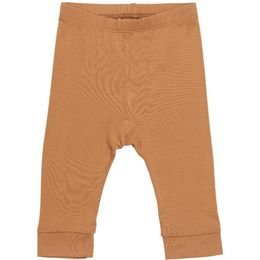 Minymo Kinder Leggings "Leggings" in Braun | Gr.: 68