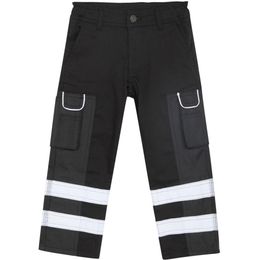 Minymo Kinder Arbeitshose "Worker Pants" in Multicolor | Gr.: 128