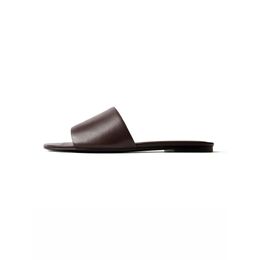 L37 HANDMADE SHOES Slippers 'ALL THE COLORS FADE' female size 37 Dark brown