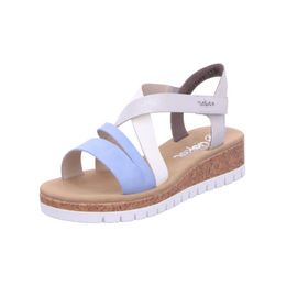 Rieker Keilsandalette in blau | Gr.: 40