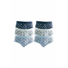 Clipper Slip in wei&szlig;, marine, hellblau | Gr.: 10