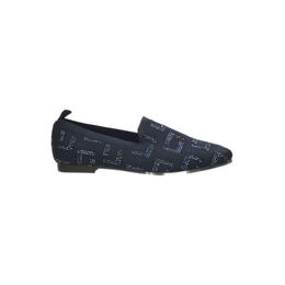 La Strada Klassische Slipper in Blau | Gr.: 37