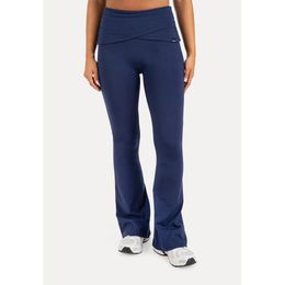 Smilodox Schlaghose Leggings Florea in Dunkelblau | Gr.: M