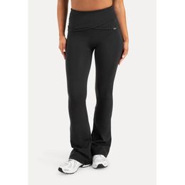 Smilodox Schlaghose Leggings Florea in Schwarz | Gr.: XS