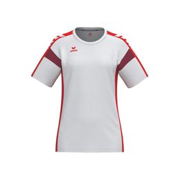 Erima Damen T-Shirt function in wei&szlig;/rot | Gr.: 34