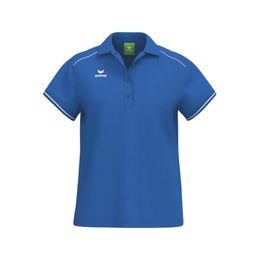 Erima Damen Poloshirt in new royal/weiss | Gr.: 36