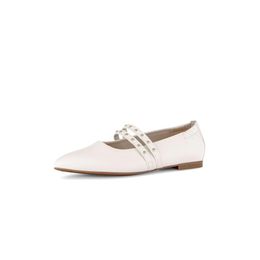 Gabor Elegante Ballerinas in creme | Gr.: 42,5