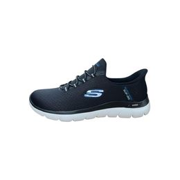 Skechers Slip-On Sneaker Sneaker in schwarz | Gr.: 47.5