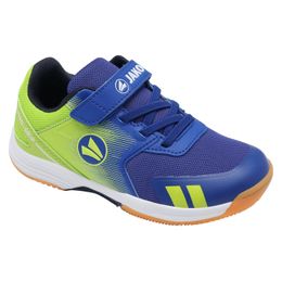 Jako M&auml;dchen Indoorschuh "J-MS NICK EV", Gr. 32, blau, Synthetik, Textil, Schuhe, Hallenschuh, f&uuml;r Kinder & Jugendliche, Non-Marking
