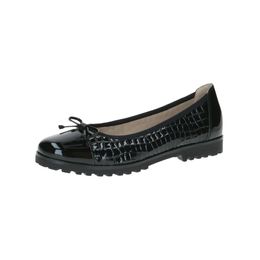 Caprice Ballerina in BLACK CROCO | Gr.: 38