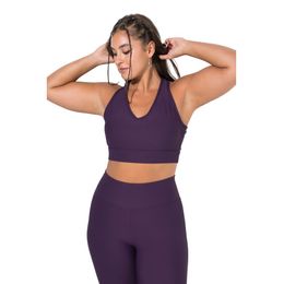 Studio Untold Sport BH in aubergine | Gr.: 42-44