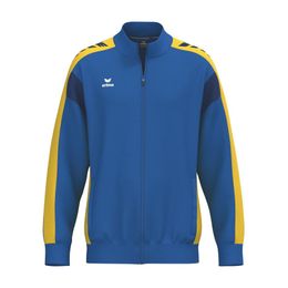 Erima Unisex Erwachsene, Erwachsene Trainingsjacke in new royal/gelb | Gr.: XXL