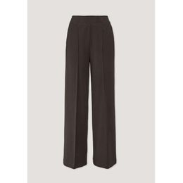 hessnatur Hose Wide Leg Relaxed aus Bio-Baumwolle in kakao braun | Gr.: 38