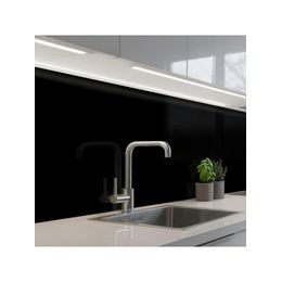 OnlyWow K&uuml;chenr&uuml;ckwand Schwarz | Gr.: 80 x 60 cm