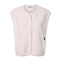 Pieces Weste in Pink Marshmallow | Gr.: M