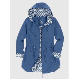 Casual Looks Damen Funktionsjacke, blau, Gr. 18, unifarben, 100% Polyester, Jacken