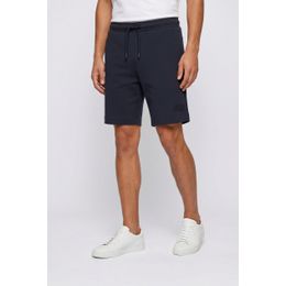 BOSS Green Herren Sweatshorts "JT Shorts", blau, Gr. XXXL, unifarben, Sweatware, Obermaterial: 88% Baumwolle, 12% Polyester, Hosen