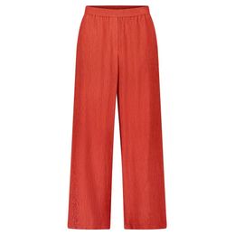 BETTY & CO BETTY & CO Schlupfhose mit Struktur in Dunkelrot | Gr.: 40