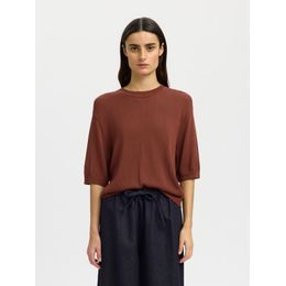 Selected Pullover Damen Gr&ouml;&szlig;e XL rostrot