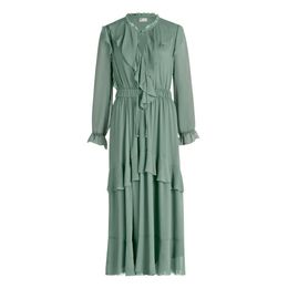 Vera Mont Cocktailkleid mit Volant in Evening Green | Gr.: 36