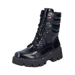 Rieker Stiefelette in Schwarz Lack | Gr.: 37