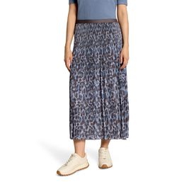Betty Barclay Damen Maxirock "Damen mit Gummizug", blau, Gr. 46, Obermaterial: 100% Polyester, R&ouml;cke