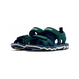 Hummel Kinder Sandale "Sandal Sport Jr" in Gr&uuml;n | Gr.: 29