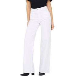 Only Jeans ONLMADISON BLUSH HW WIDE comfort/relaxed in Wei&szlig; | Gr.: L/L30