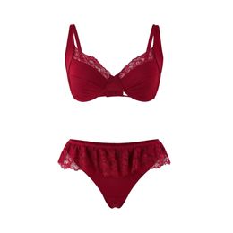 Trendyol Curve W&auml;sche-Sets Damen Gr&ouml;&szlig;e 130 rot