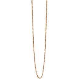Adelia&acute;s ADELIA ́S Damen Kette ohne Anh&auml;nger "Halskette &ndash; Kordelkette aus Edelstahl 40+5", 45cm, Edelstahl, rosa, Edelstahl, Halsketten, Perfekt als Geschenk