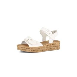 Gabor Plateau Sandalen in creme | Gr.: 38,5