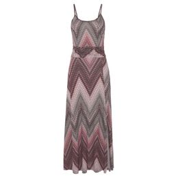 Lascana Midikleid in sand-bordeaux | Gr.: 34