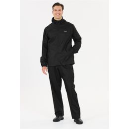 WEATHER REPORT Herren Outdoorjacke "Packway", schwarz, Gr. L, unifarben, 100% Polyester, Jacken, mit 10.000 mm Wassers&auml;ule