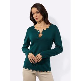 CR&Eacute;ATION L creation L Pullover in petrol | Gr.: 44