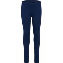 Hummel Kinder Leggings "Base Tights" in Blau | Gr.: 134