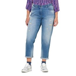 Ulla Popken Jeans in blue denim | Gr.: 60 - Normalgr&ouml;&szlig;e