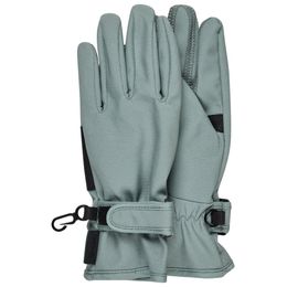 Sterntaler Fingerhandschuh Softshell in sattes gr&uuml;n | Gr.: 4