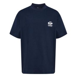 Hummel Shirt "Loose T-Shirt S/S Graphic Junior" in Blau | Gr.: 104
