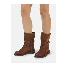 Felmini Wide Fit Stiefelette COOPER in Braun | Gr.: 38
