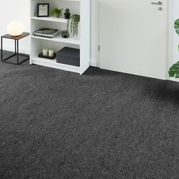 ANDIAMO Teppichboden "Milo, Nadelfilz, Gesamth&ouml;he 2,5 mm, Made in Belgium", B : 200cm 1 Stk., L: 400cm, grau, Schlafzimmer, Teppiche, Uni Farben,