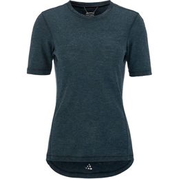 Craft Shirt "Everyday Wool SS Tee W" in Blau | Gr.: S