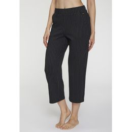 Lascana Culotte in schwarz gestreift | Gr.: 36-38