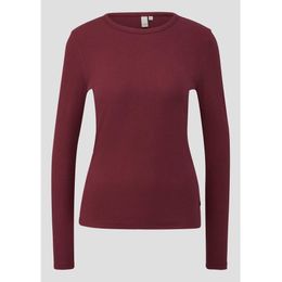 QS T-Shirt in 3903_bordeaux | Gr.: S