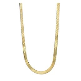 Adeli&aacute;s Damen Edelstahl Halskette Schlangenkette in gold | Gr.: 45