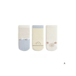 MUNADUNA 3er-Set 'Schaf' Winter Baby Socken A | Gr.: 19-22