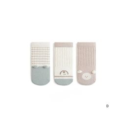 MUNADUNA 3er-Set 'Schaf' Winter Baby Socken D | Gr.: 17-18