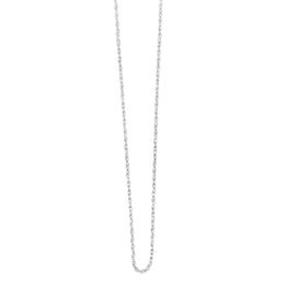 Adeli&aacute;s Damen Halskette &ndash; Kordelkette aus Edelstahl in silber | Gr.: 50 cm