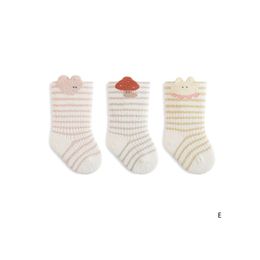 MUNADUNA 3er-Set Winter Baby Socken E | Gr.: 17-18